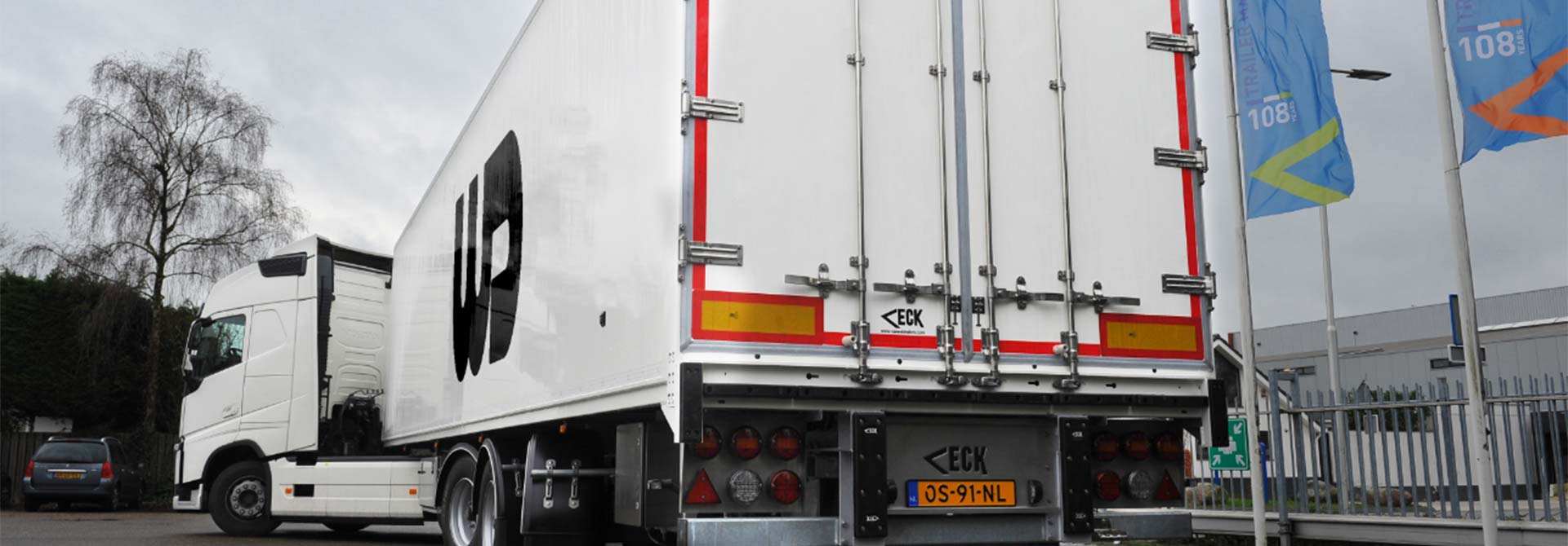 Duis Transport on the way with new Van Eck box trailer – Van Eck Trailers