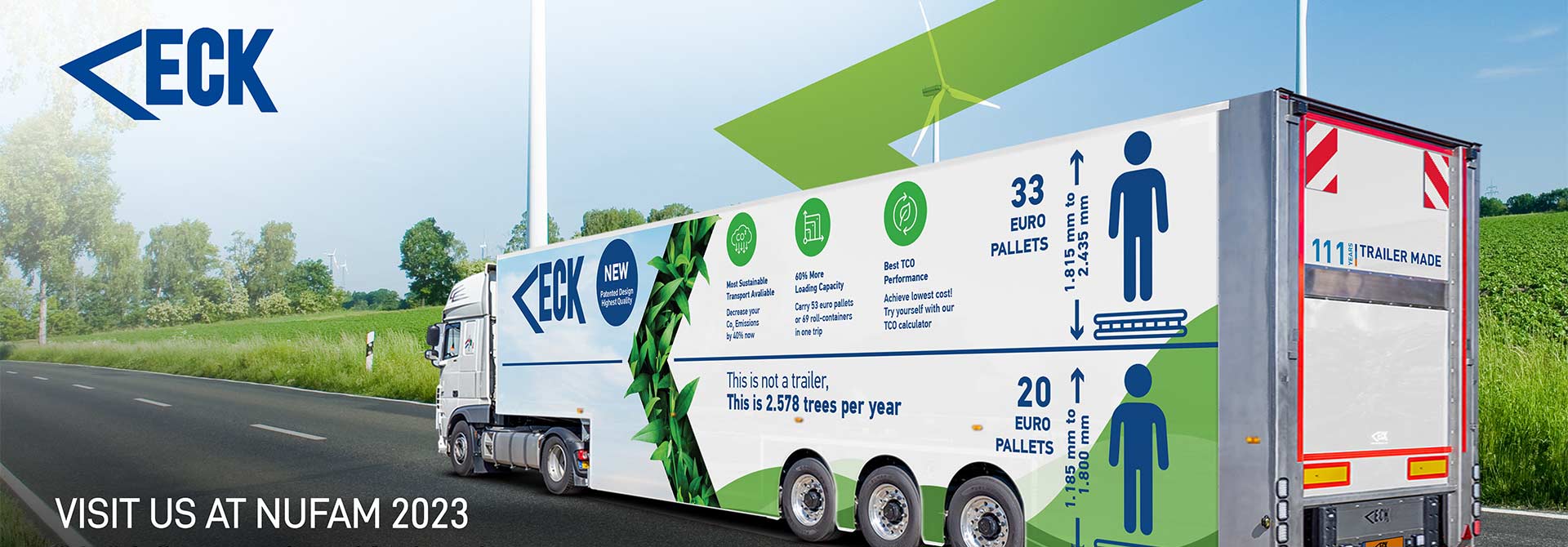 Van Eck is participating at NUFAM 2023 – Van Eck Trailers